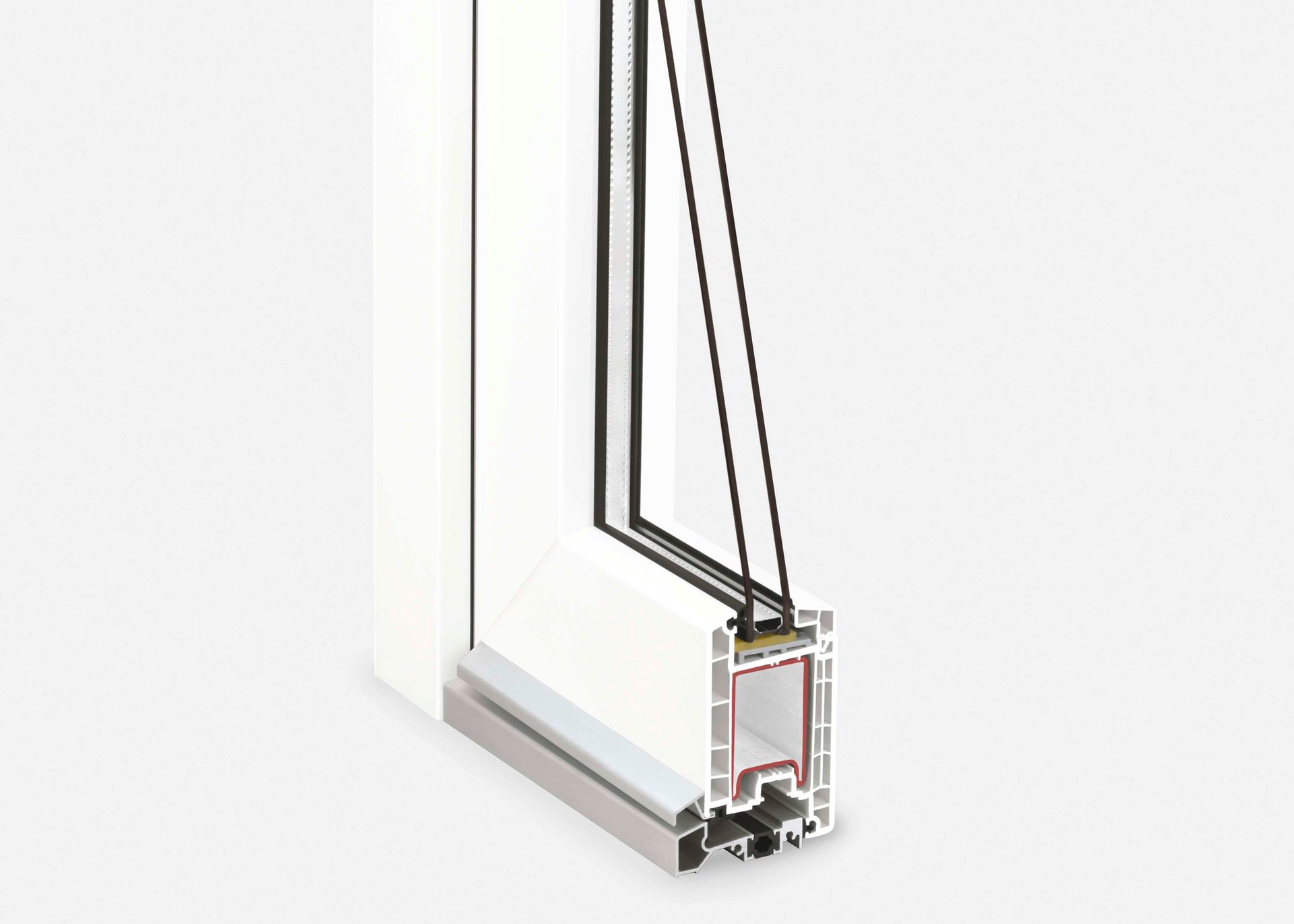 Profile okienne i drzwiowe PVC. Niemieckie okna PVC. Producent okien PVC