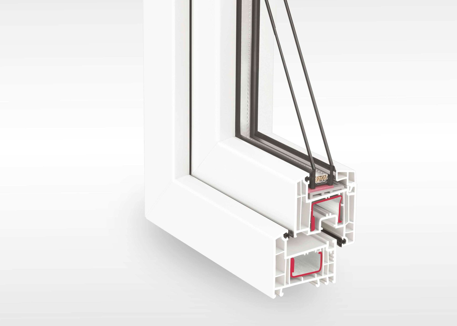 Profile okienne i drzwiowe PVC. Niemieckie okna PVC. Producent okien PVC