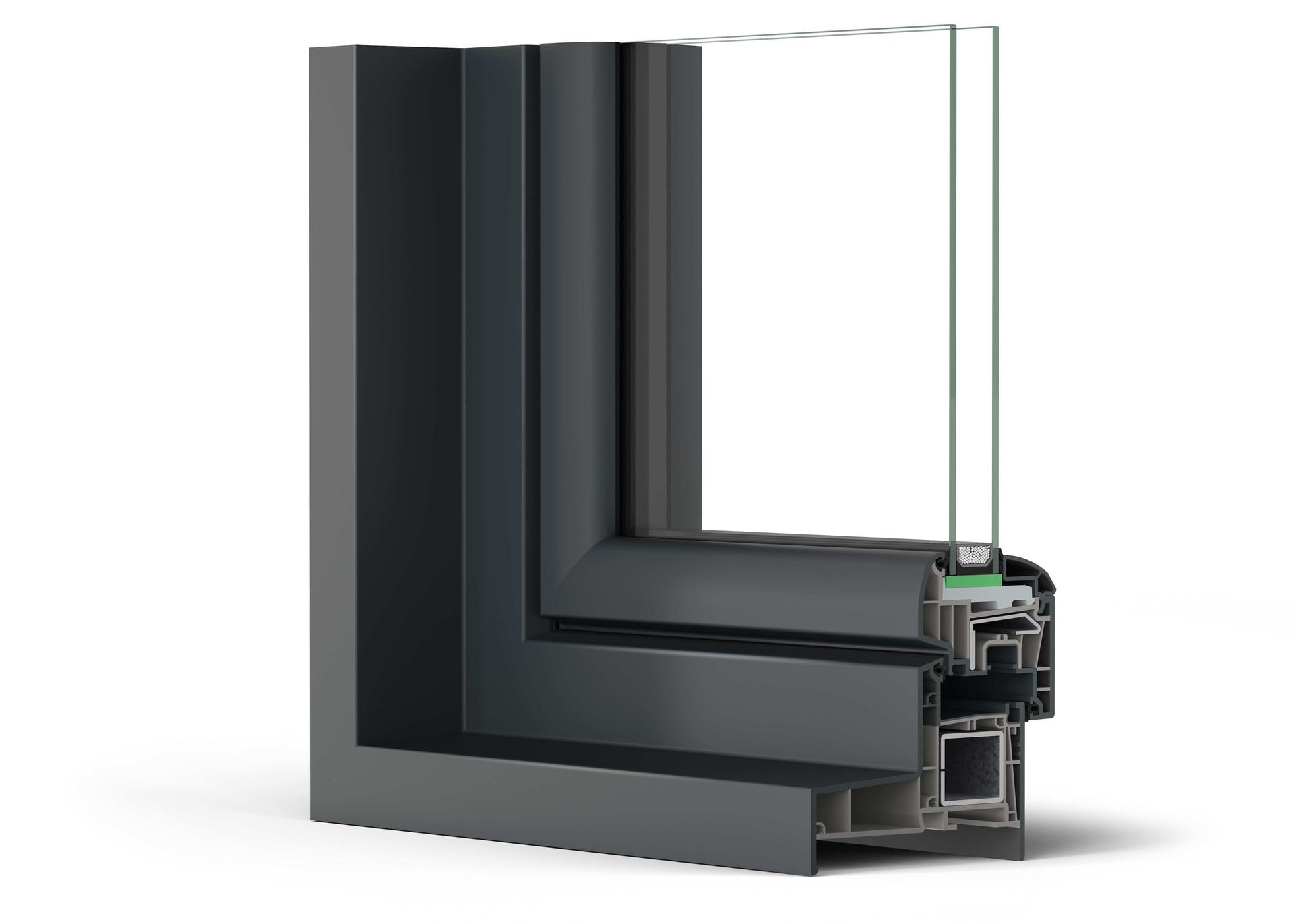 Fenêtres PVC en couleur - REHAU