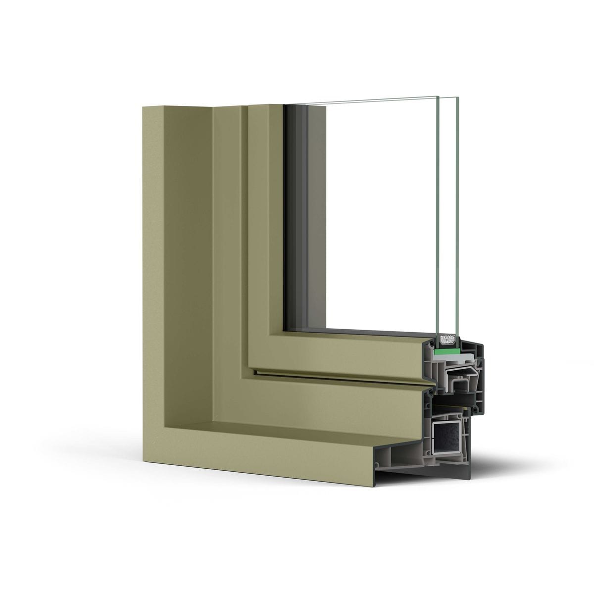 Fenêtres PVC en couleur - REHAU