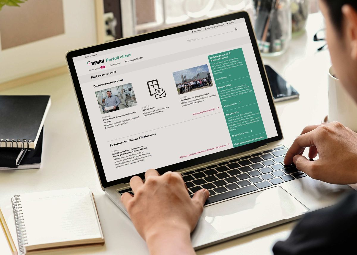 Connexion au portail client