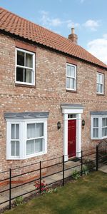 PVCu Doors - Energy Efficient Double Glazed Doors - REHAU