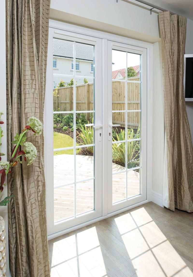 PVCu Doors - Energy Efficient Double Glazed Doors - REHAU