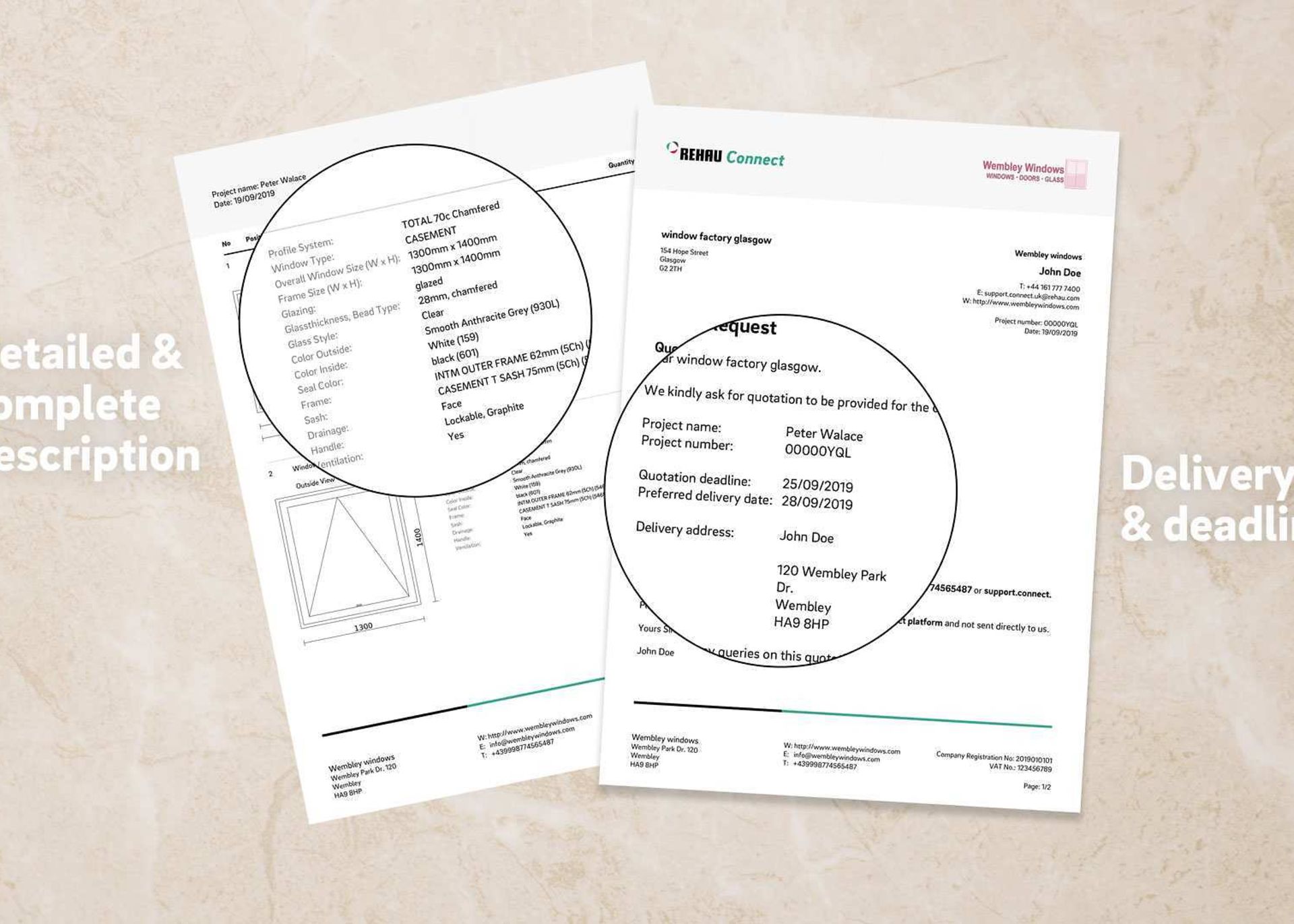 Ordering windows made simple with REHAU Connect - REHAU