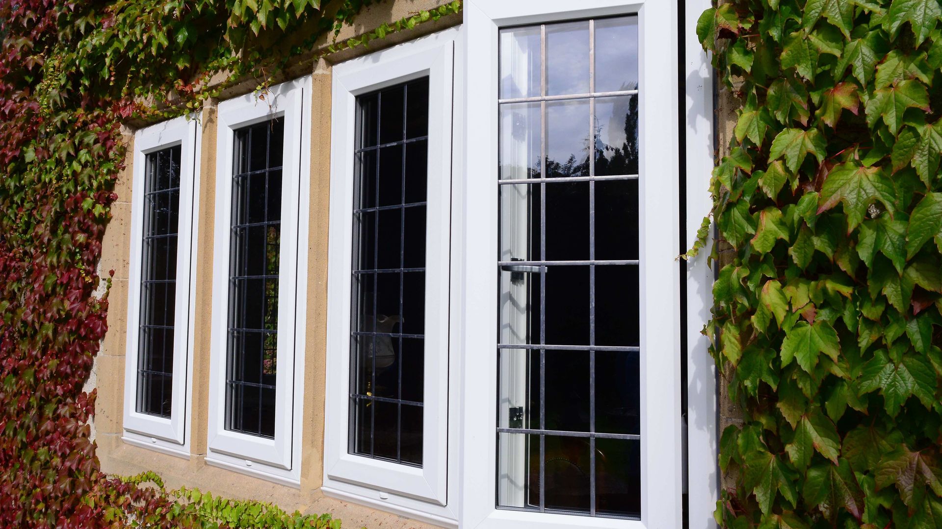 Chamfered Window Profiles in Felley House Nottingham - REHAU