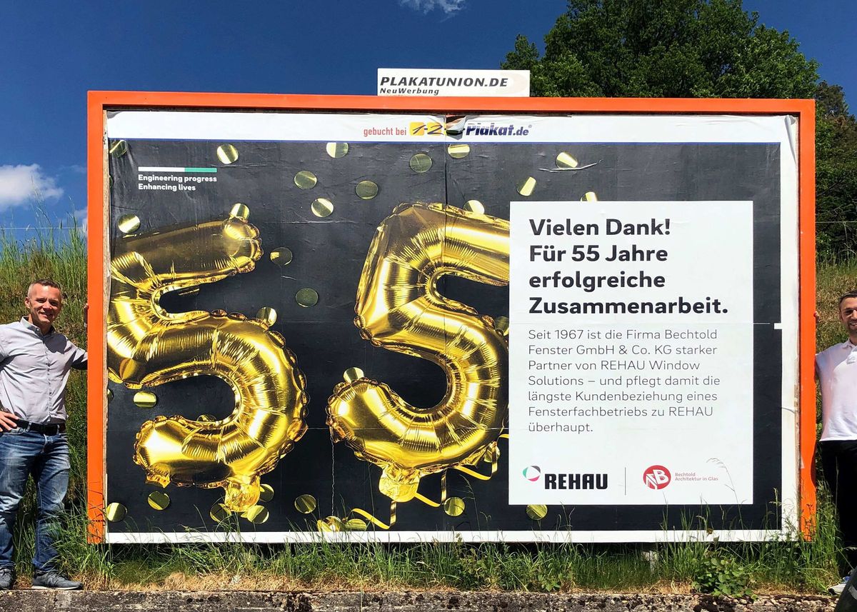 Überraschung zum Jubiläum | REHAU