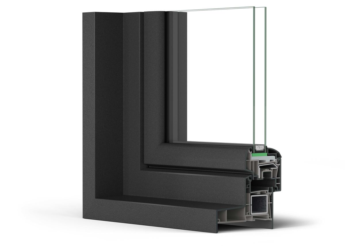 Profilé de fenêtre Aralya, moderne, durable, écologique et design