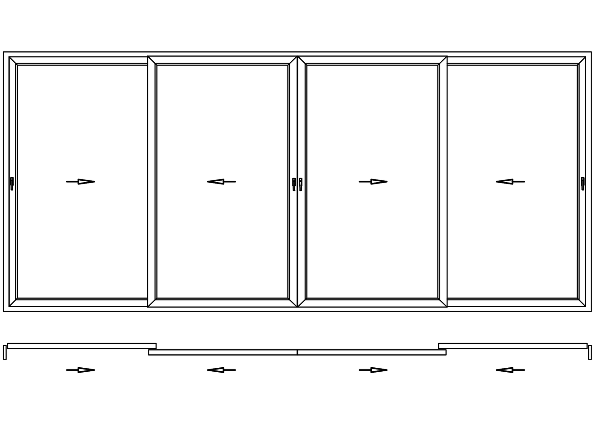 REHAU SLINOVA, la baie coulissante tout en finesse