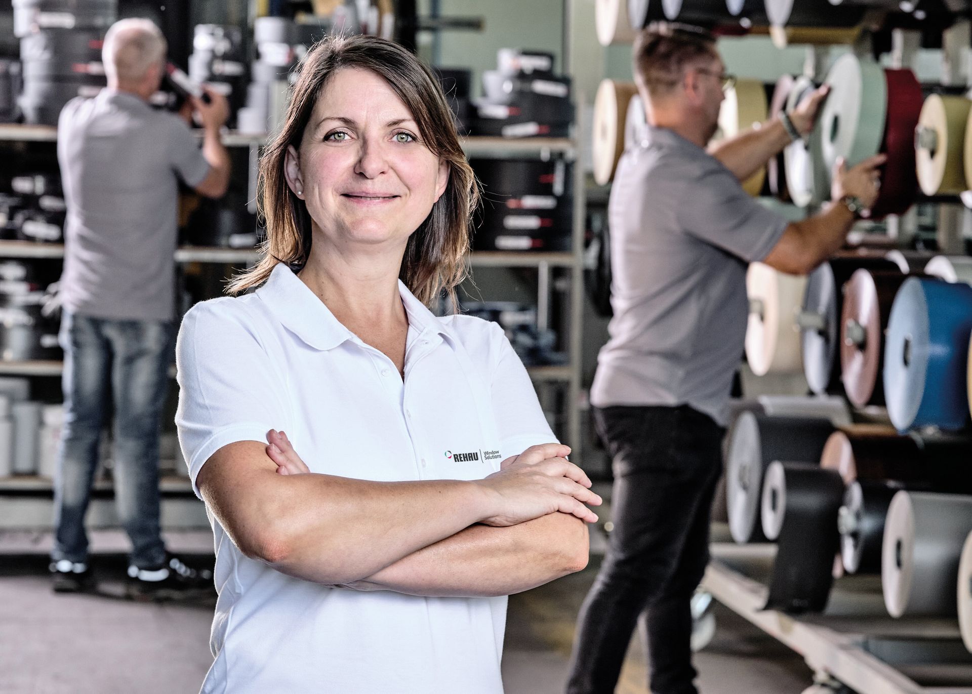 Soyez REHAUoffensif, REHAUdacieux et REHAUptimiste